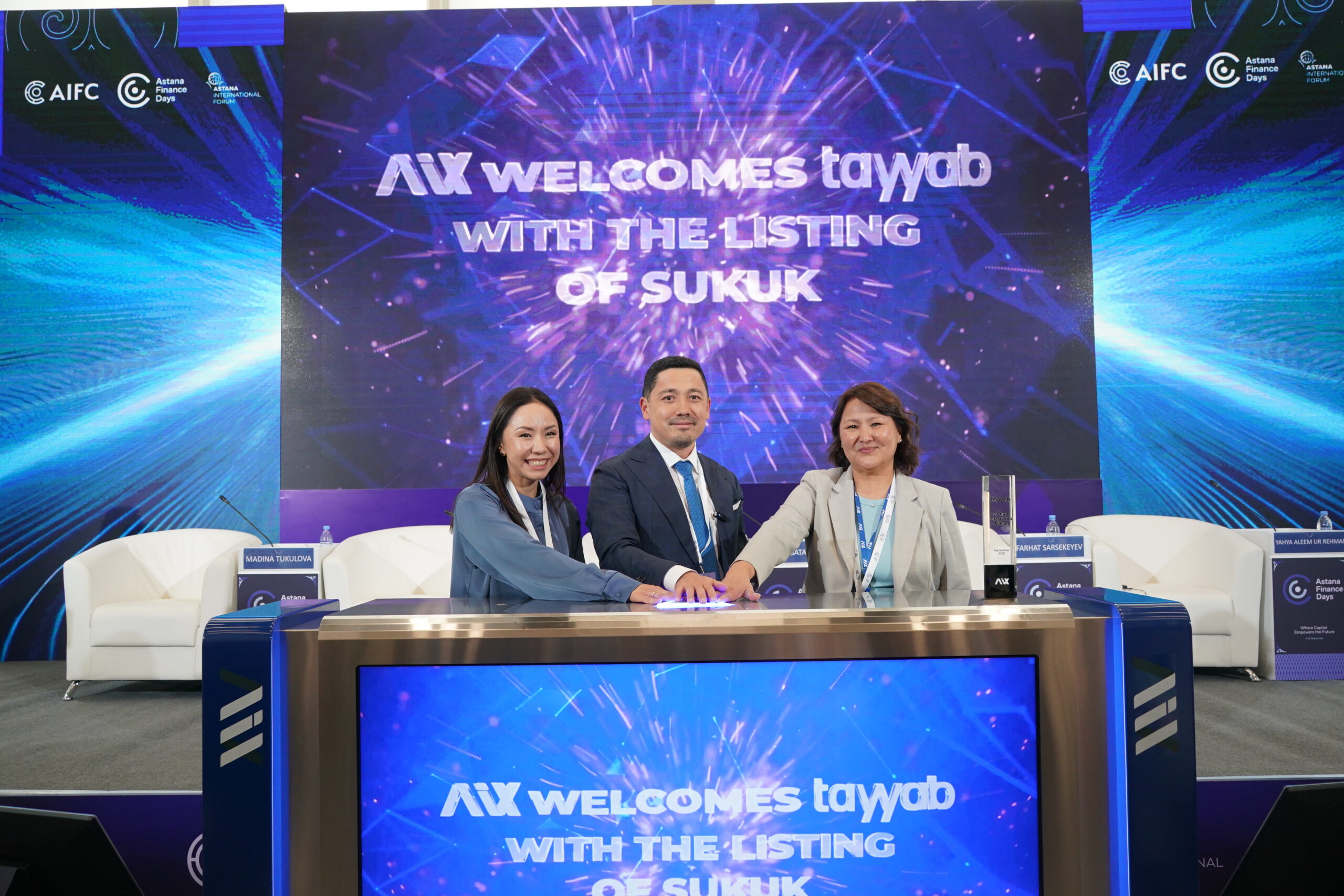 Tayyab Sukuk Program Registered on AIX | AIX